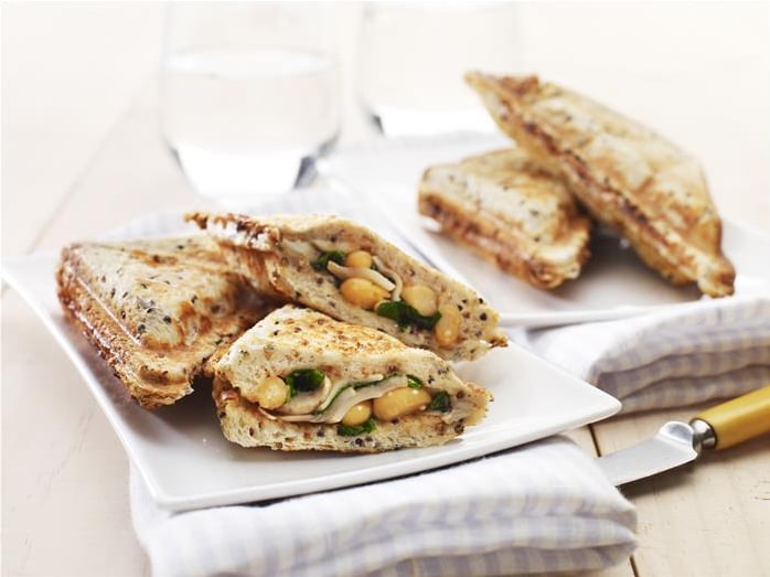 LiveLighter - Healthy Savoury Toasties Recipe