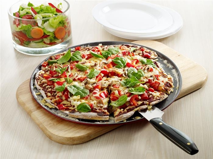 LiveLighter - Healthy Pizza Base Recipe