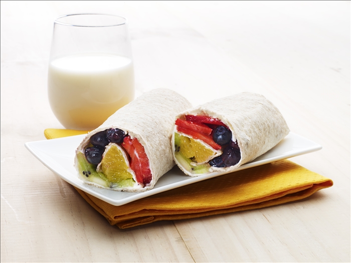 LiveLighter - Healthy Fruity Wrap Recipe