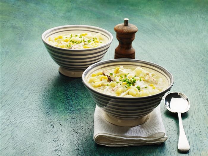 LiveLighter - Healthy Seafood Chowder Recipe